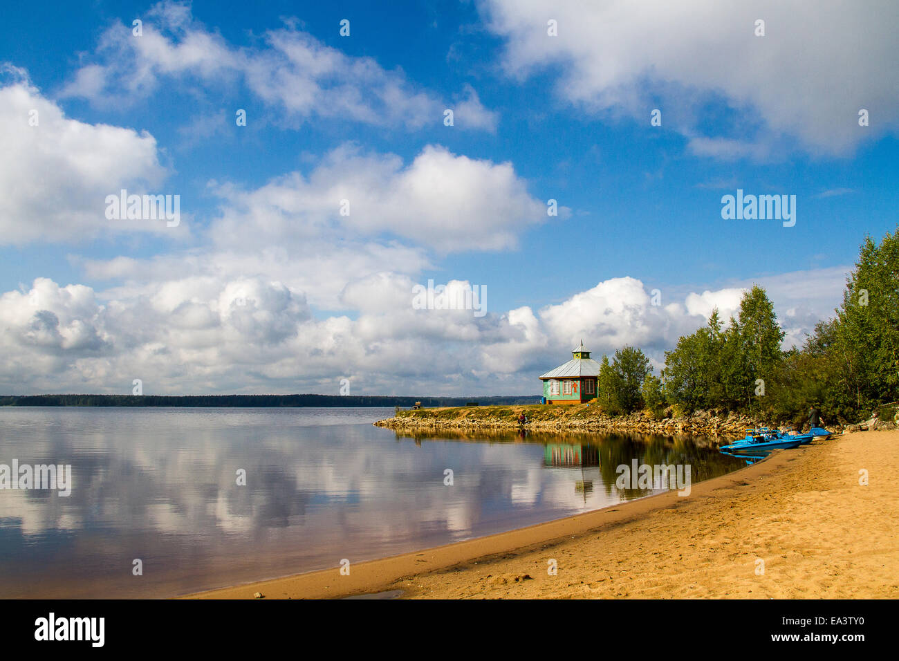 Seliger lake, Tver region, Russia Stock Photo - Alamy