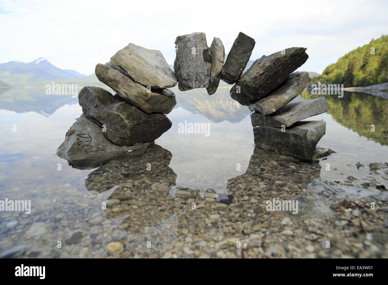 bow in landscape Stock Photo - Alamy