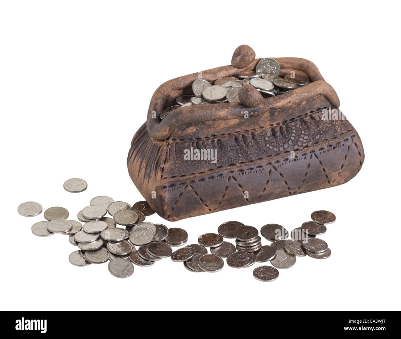 PURSE OF CLAY Stock Photo - Alamy