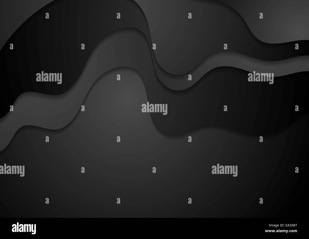 Dark abstract waves corporate background Stock Photo - Alamy