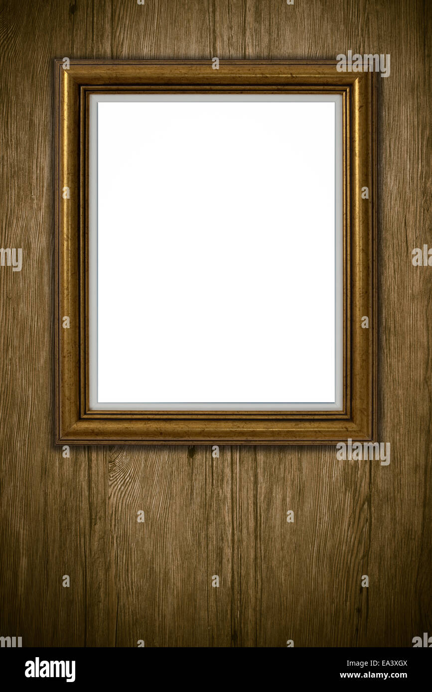 Old picture frame Stock Photo - Alamy