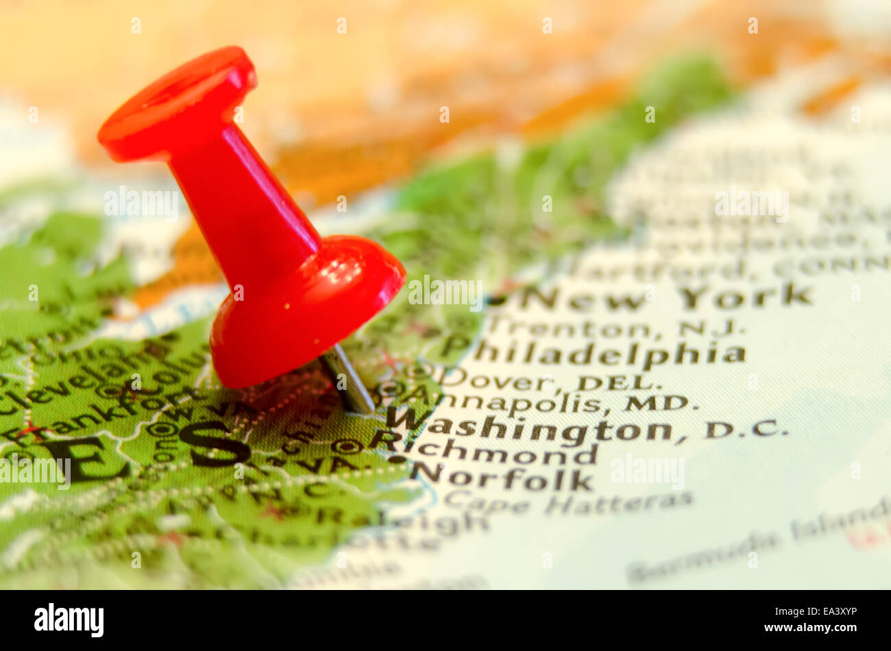 Dc state map hi-res stock photography and images - Alamy
