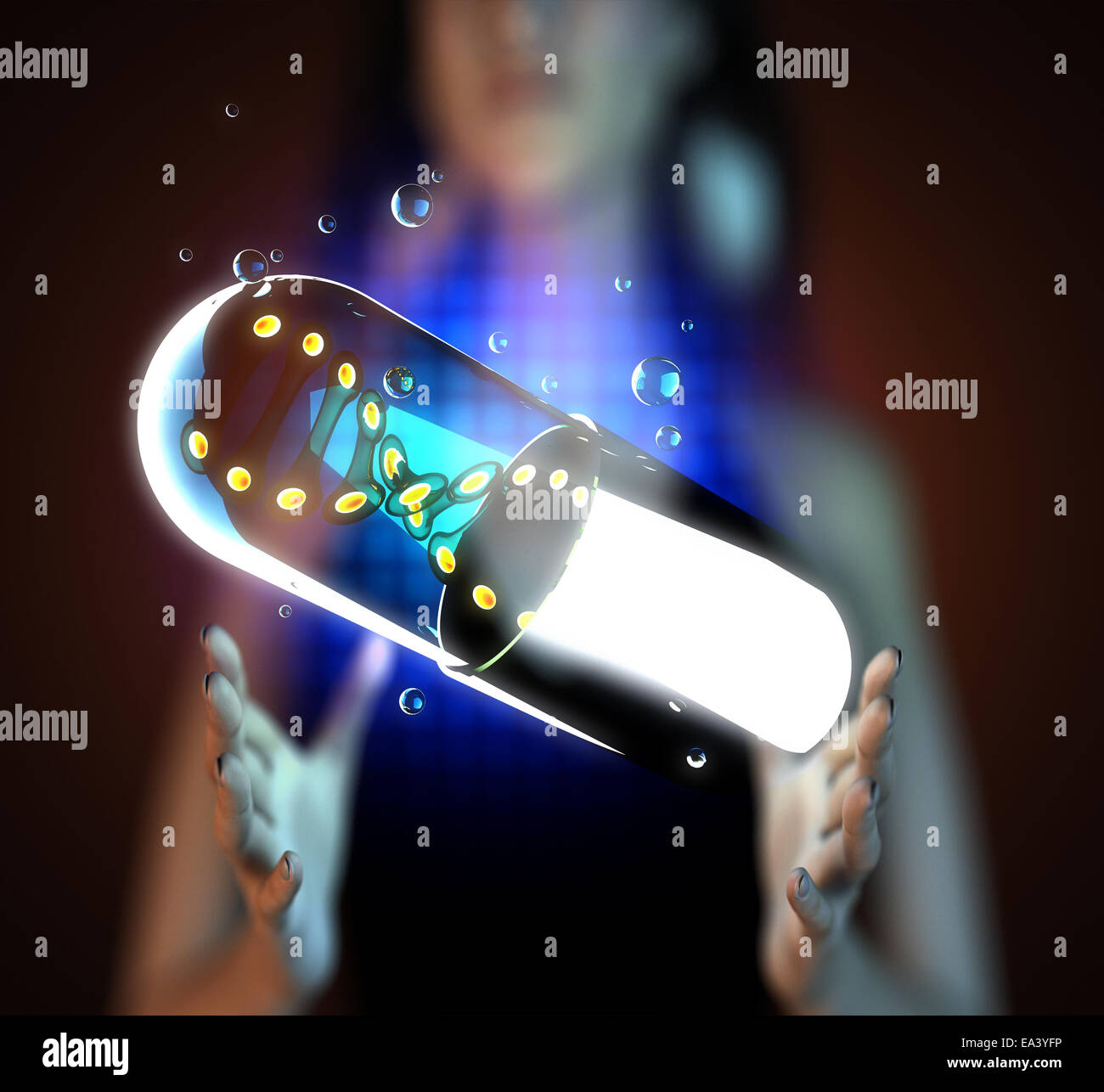 Microscopic capsule hi-res stock photography and images - Alamy