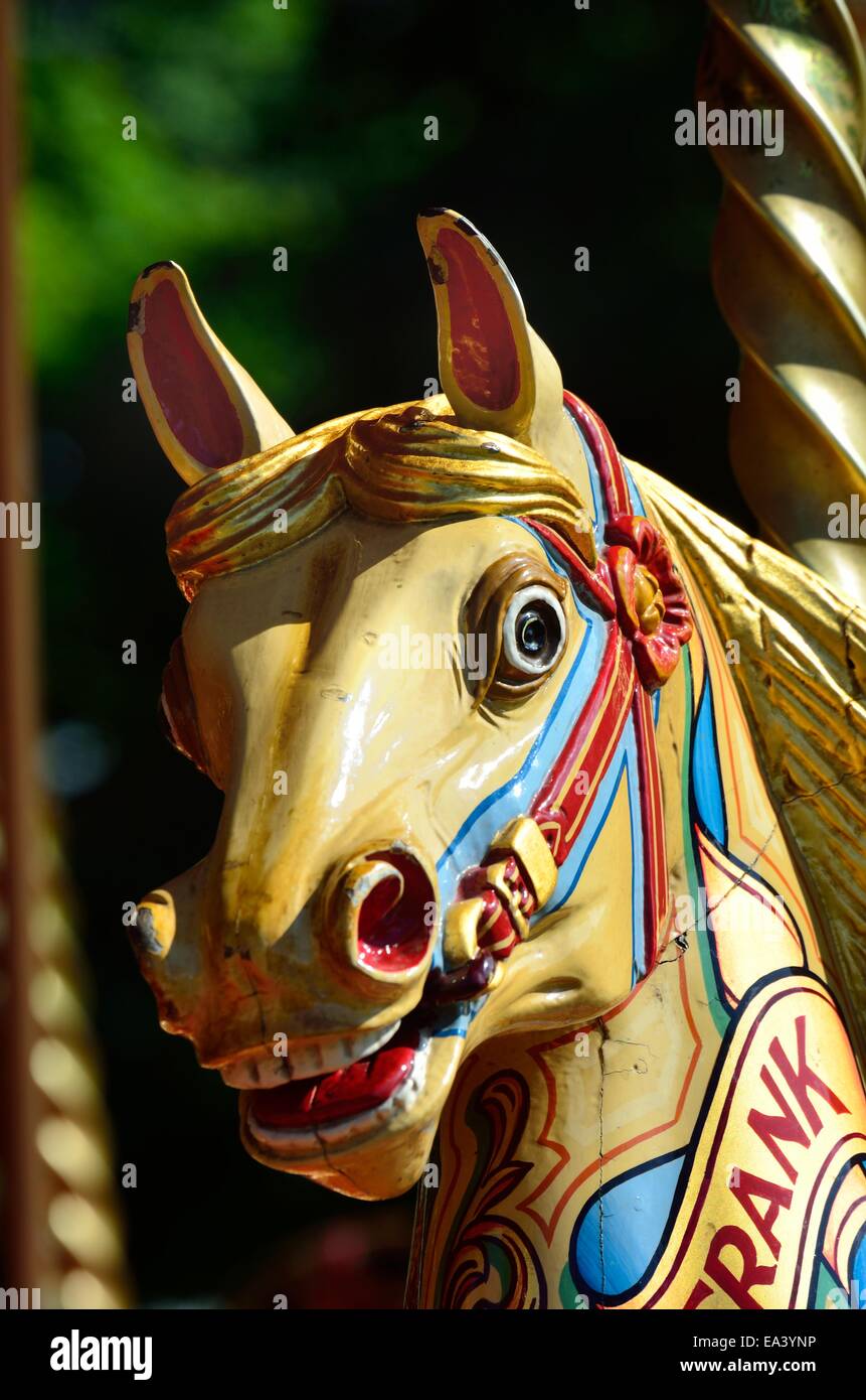 Fairground horse hi-res stock photography and images - Alamy