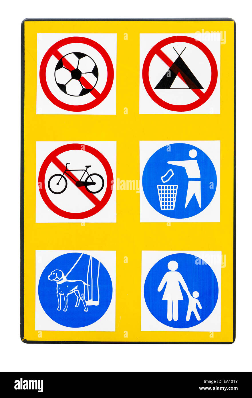 Walkers sign Cut Out Stock Images & Pictures - Alamy