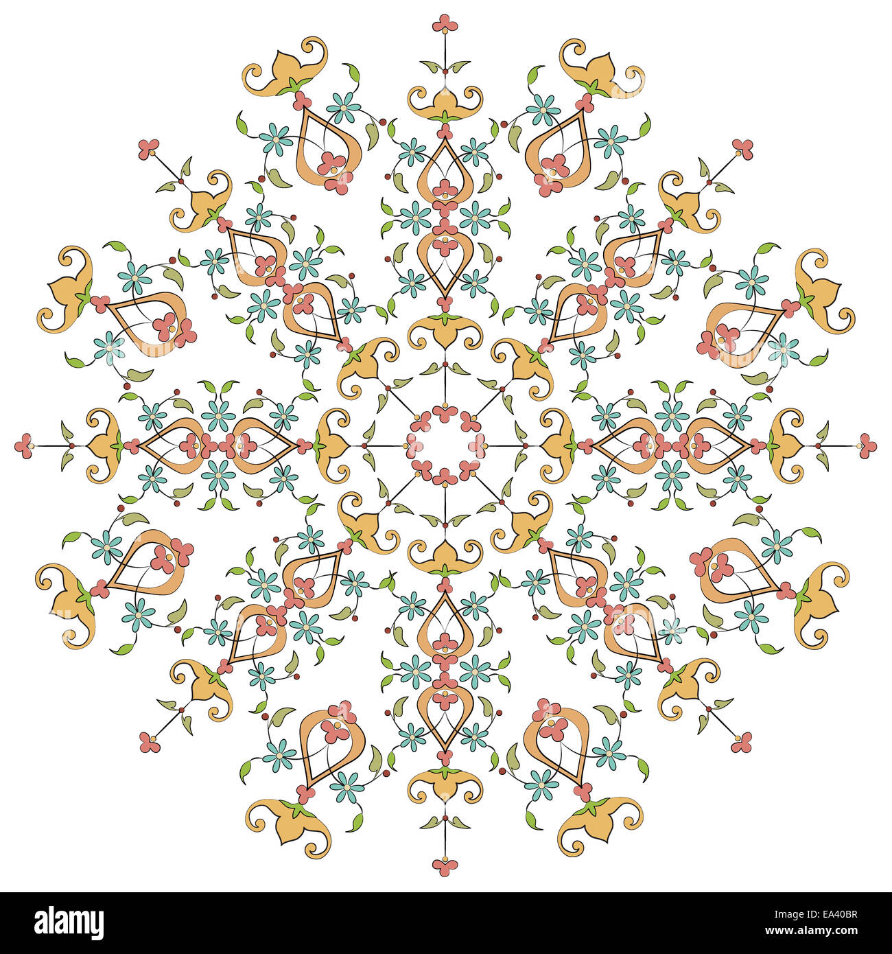Ottoman motifs design series with thirty-eight Stock Photo - Alamy