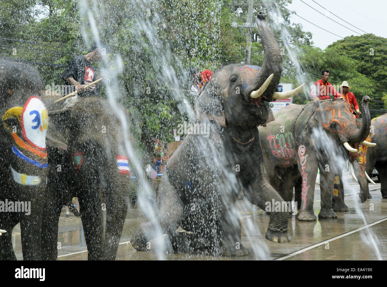 THAILAND SONGKRAN FESTIVAL Stock Photo - Alamy