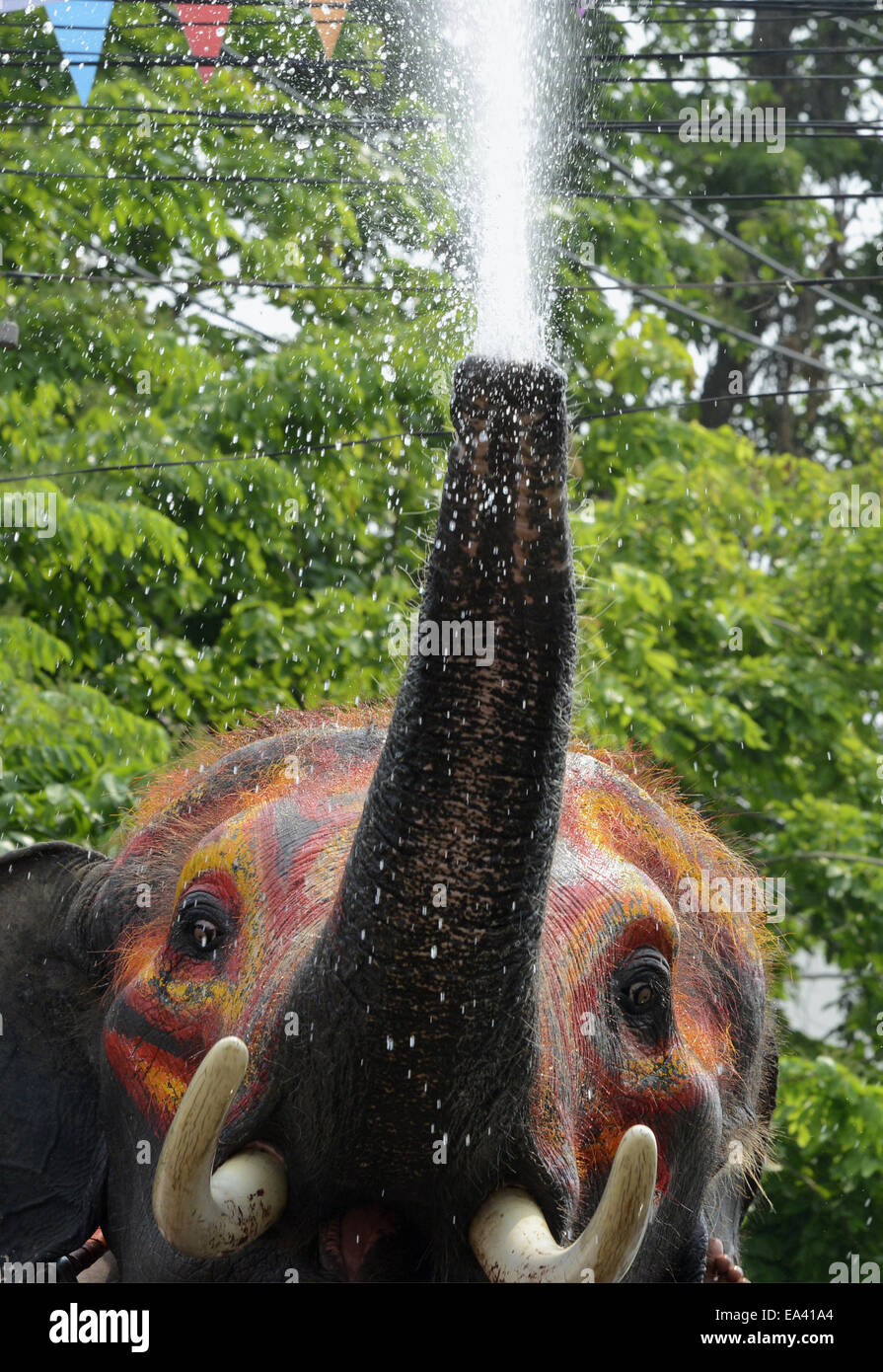 THAILAND SONGKRAN FESTIVAL Stock Photo - Alamy