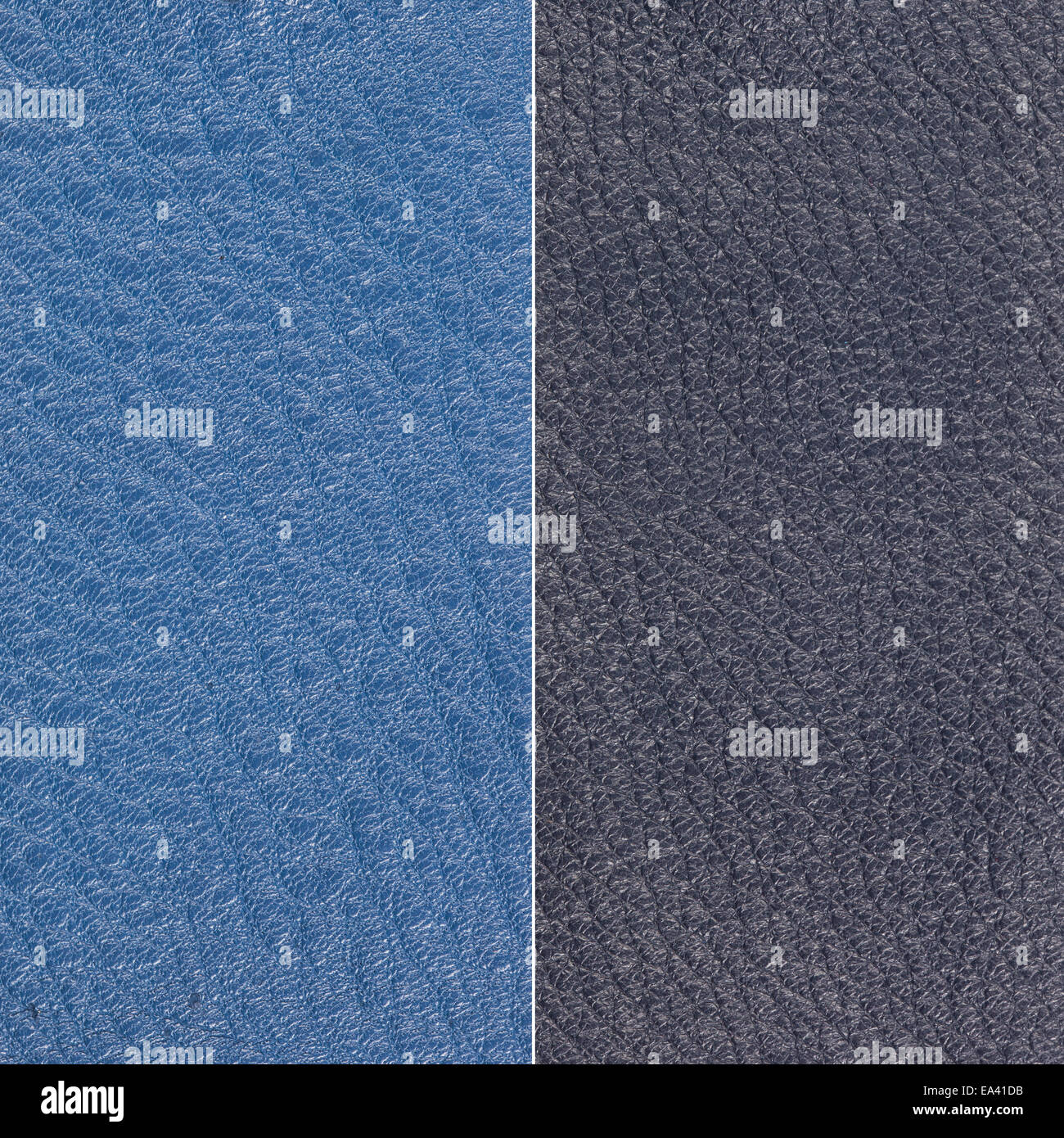 Blue leather texture Stock Photo - Alamy