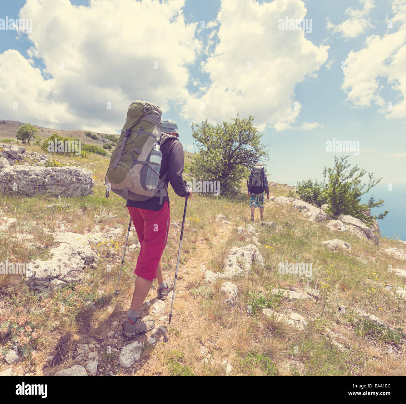 Hike in Crimea Stock Photo - Alamy
