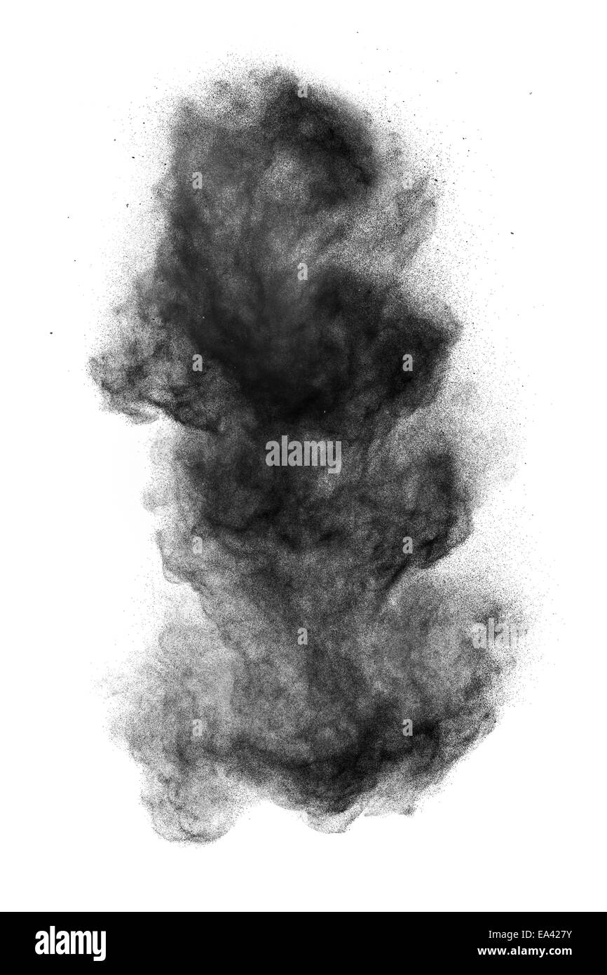Black powder explosion hi-res stock photography and images - Alamy