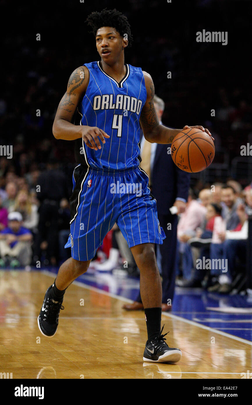 Philadelphia, USA. 5th November, 2014. Orlando Magic guard Elfrid ...