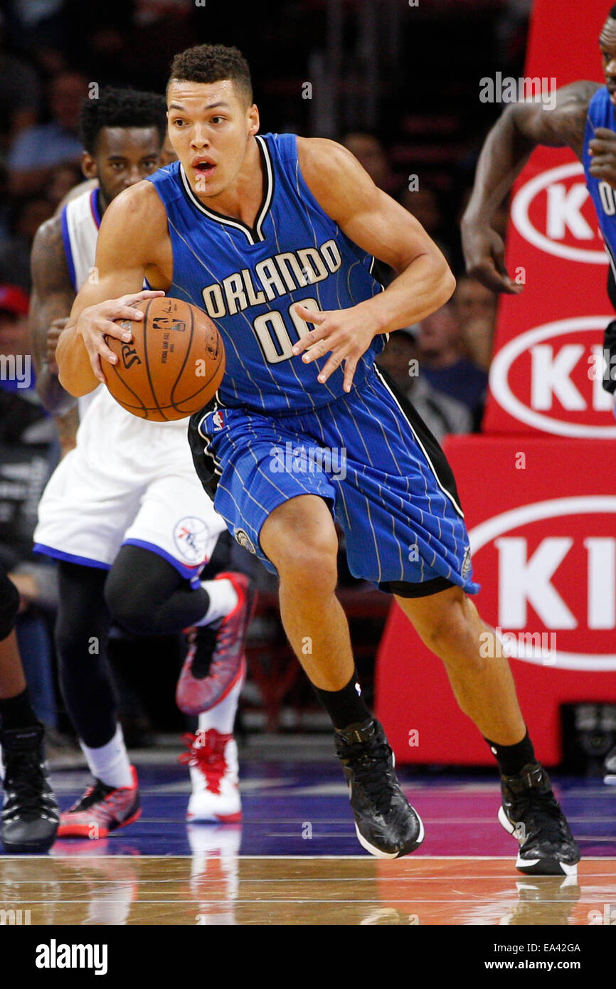 Philadelphia, USA. 5th November, 2014. Orlando Magic forward Aaron ...
