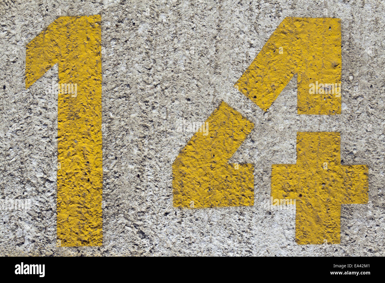 Number 14 car hi-res stock photography and images - Alamy