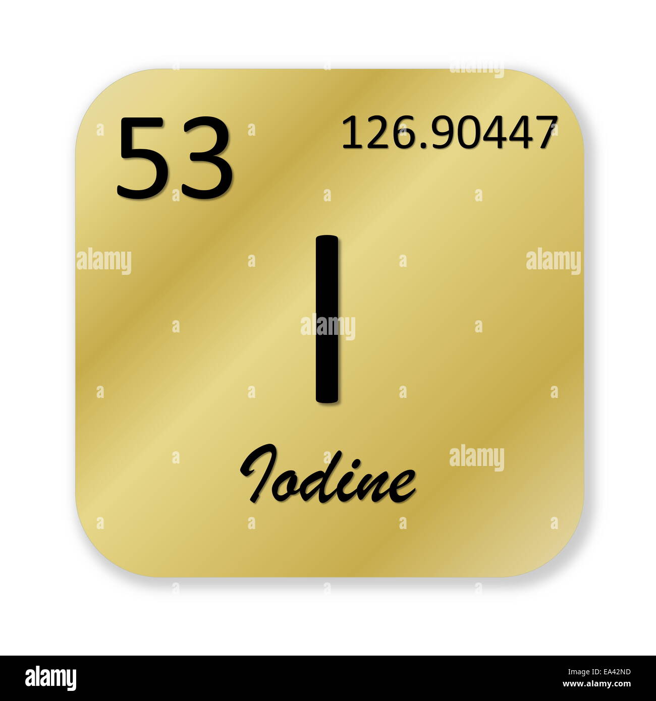 Iodine chemical element hi-res stock photography and images - Alamy