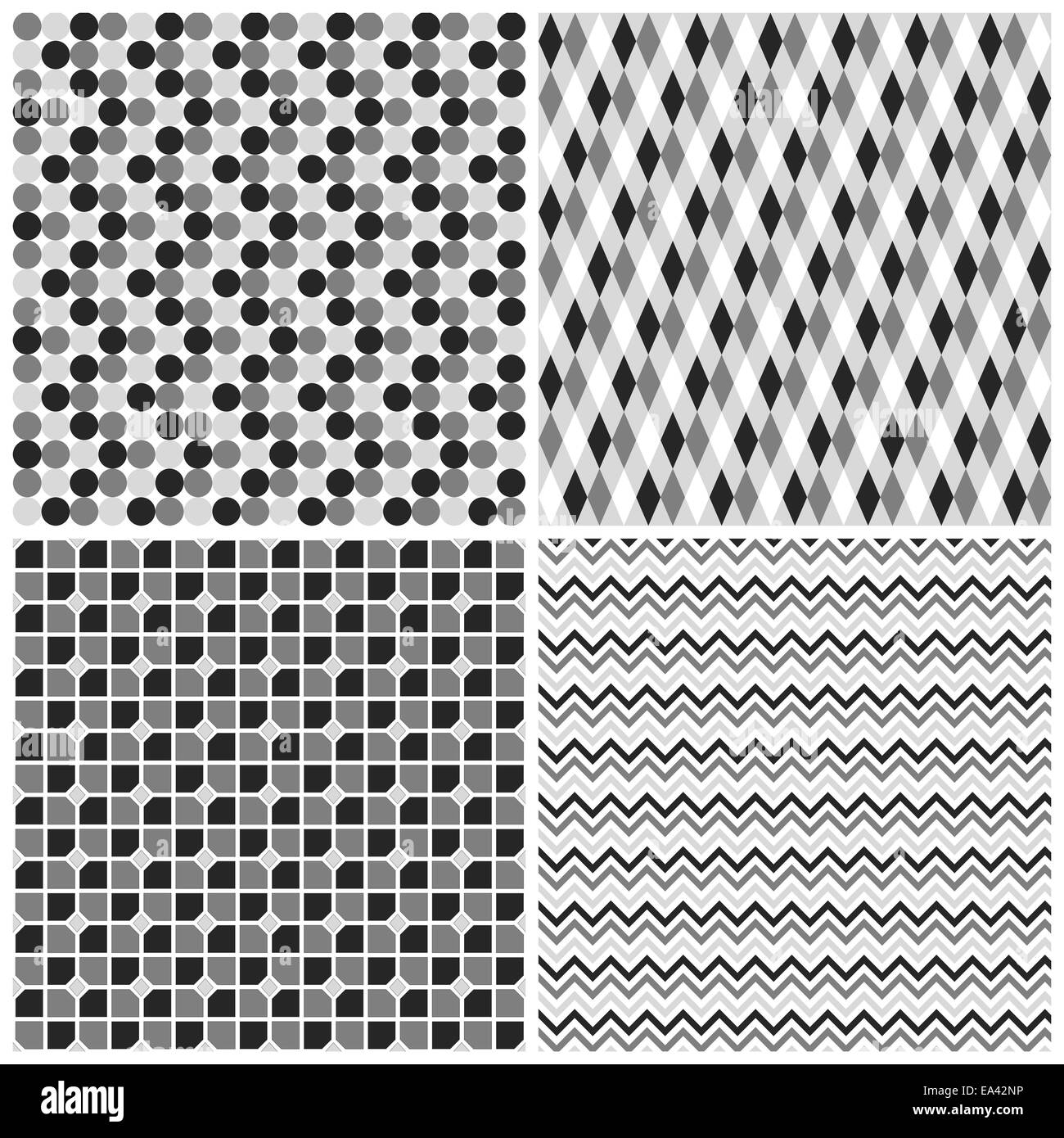 Losange pattern Black and White Stock Photos & Images - Alamy