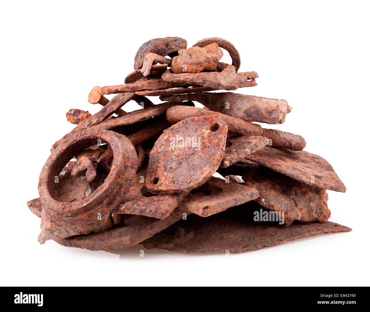 Scrap metal isolated hi-res stock photography and images - Alamy