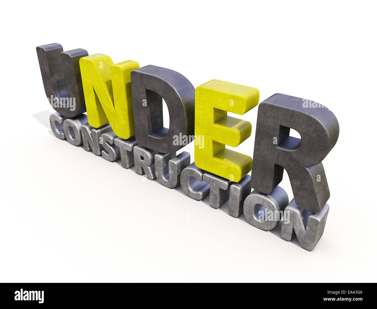 Under renovation Cut Out Stock Images & Pictures - Alamy