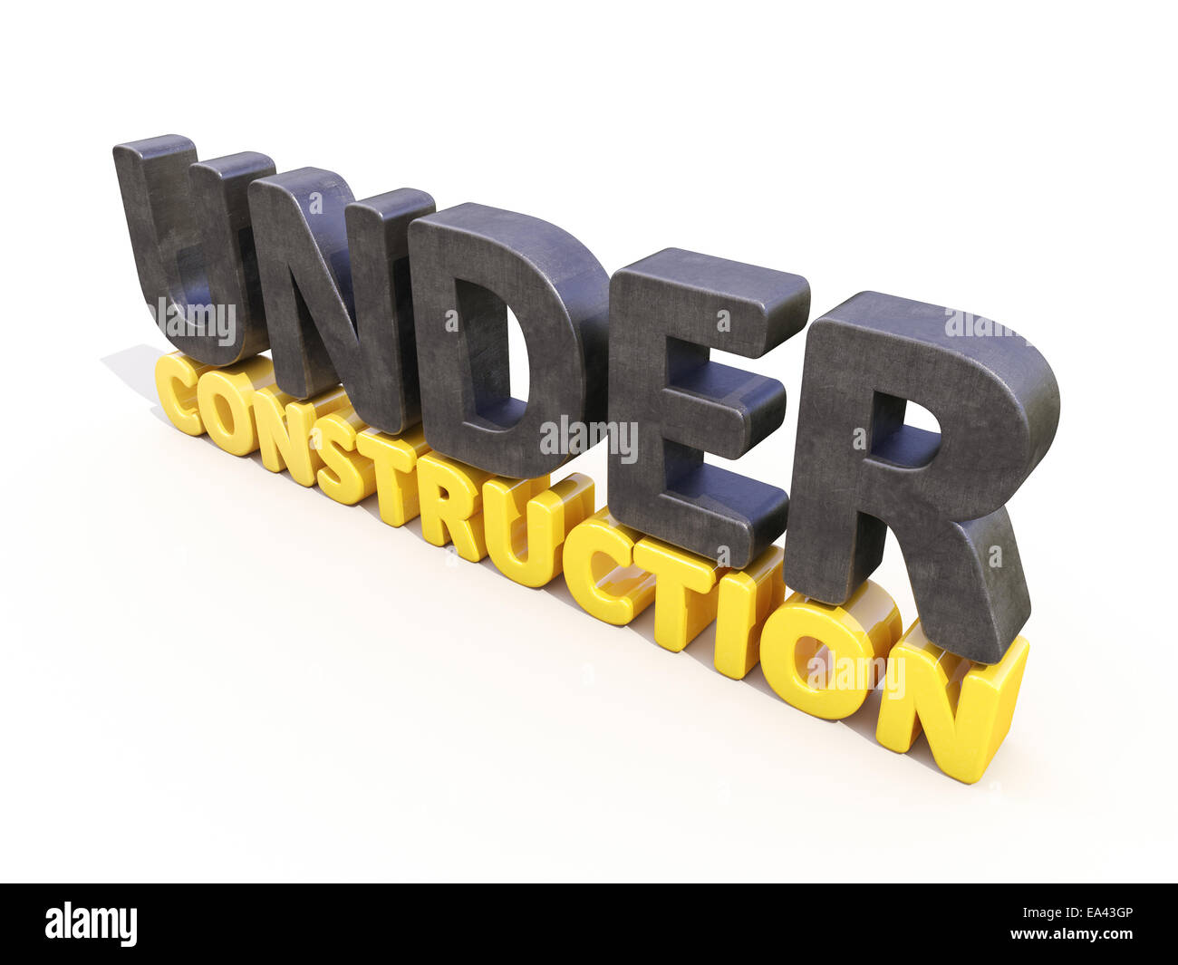 Under renovation construction site Cut Out Stock Images & Pictures - Alamy