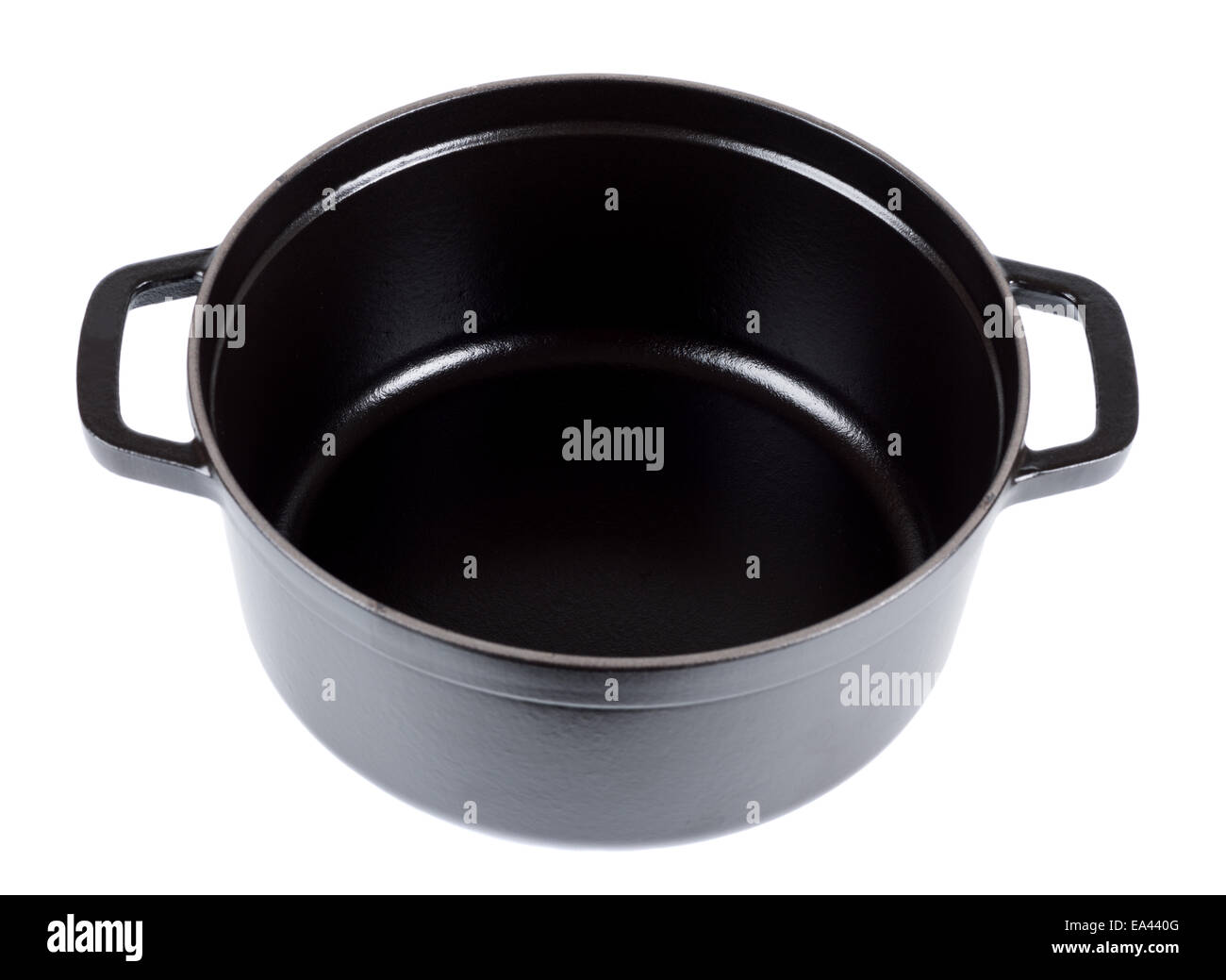 Iron cast pot isolated Stock Photo - Alamy Iron cast pot isolated Stock Photo - Alamy
