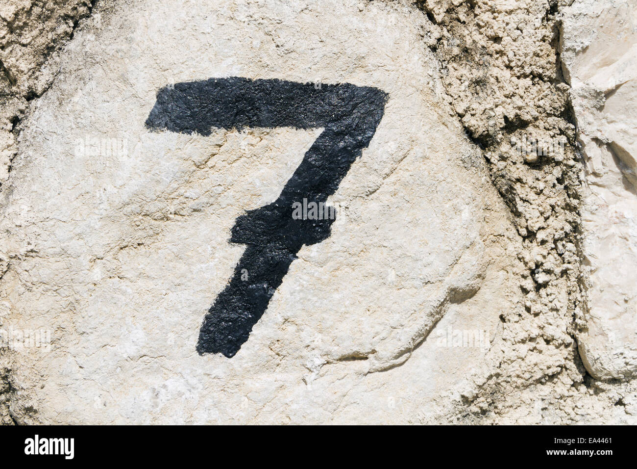 Ziffer 7 hi-res stock photography and images - Alamy