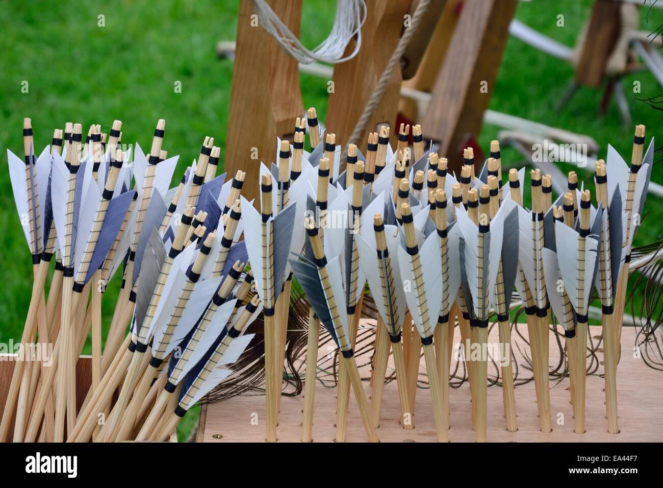 Rack of arrows Stock Photo - Alamy