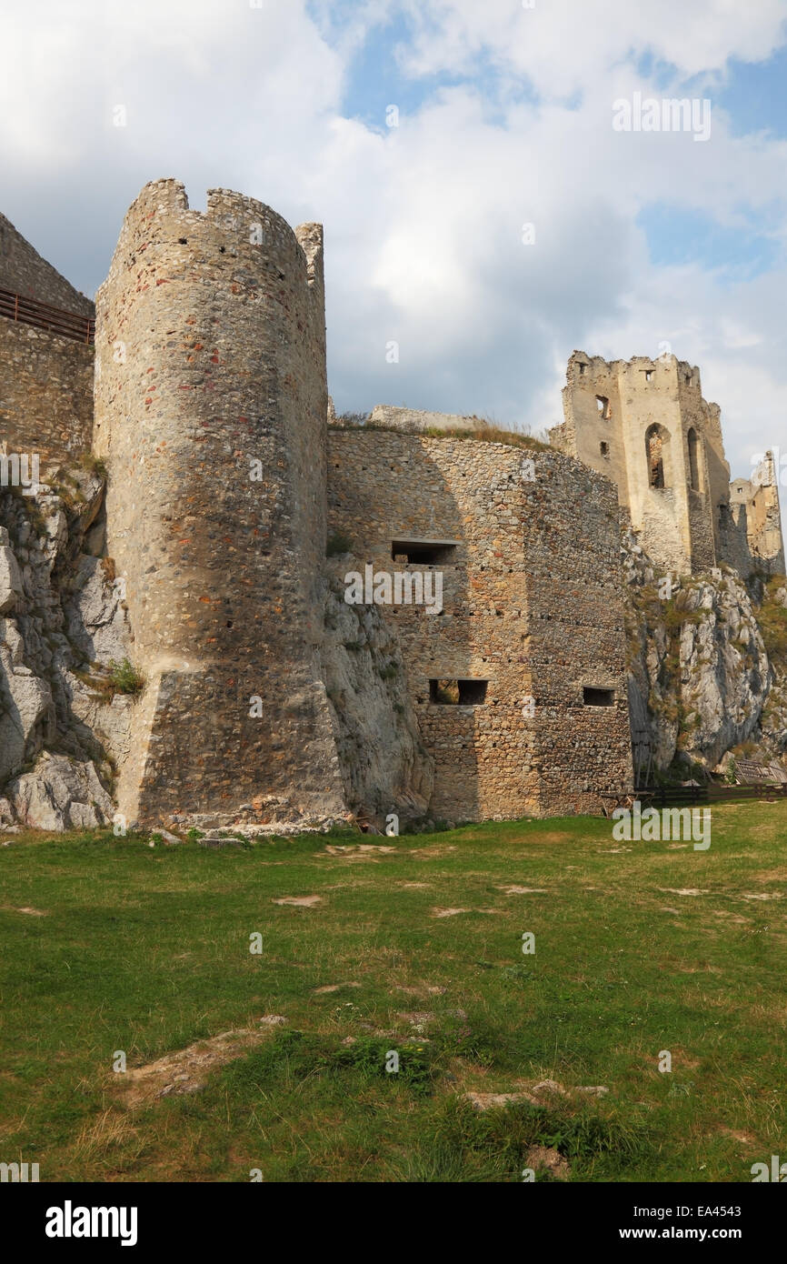 The medieval castle in Slovakia Stock Photo - Alamy