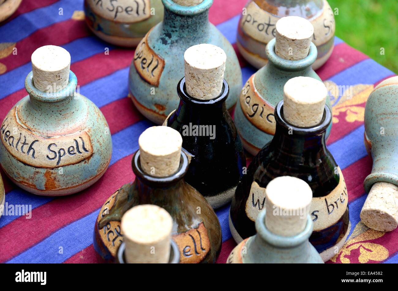 Witch bottles hi-res stock photography and images - Alamy