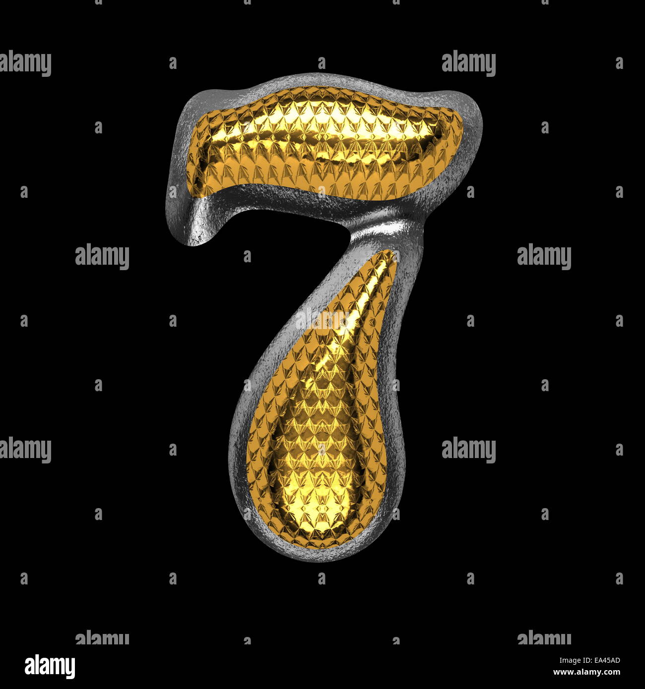 silver and golden figure Stock Photo - Alamy