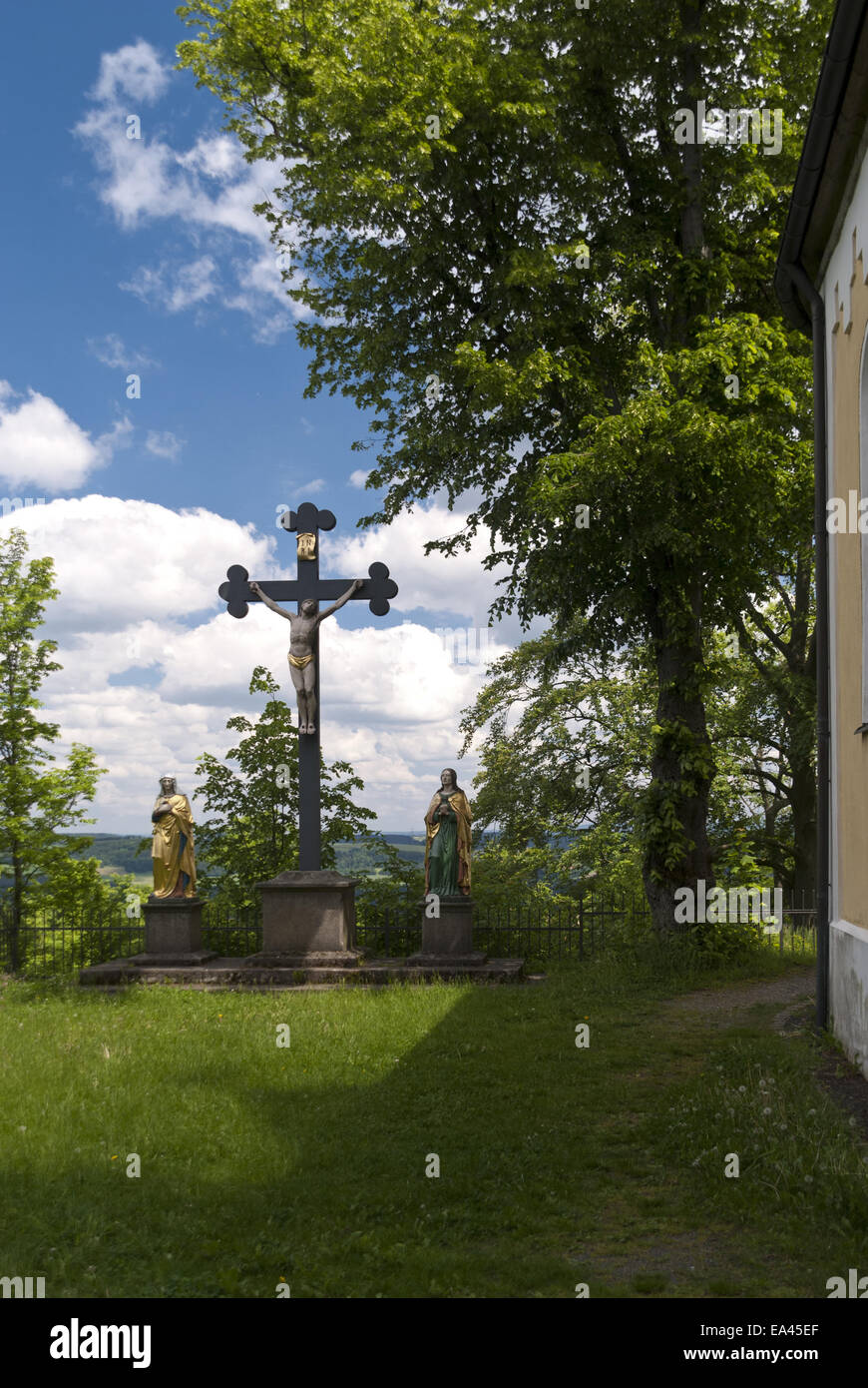Volcano Parkstein in Germany Stock Photo - Alamy