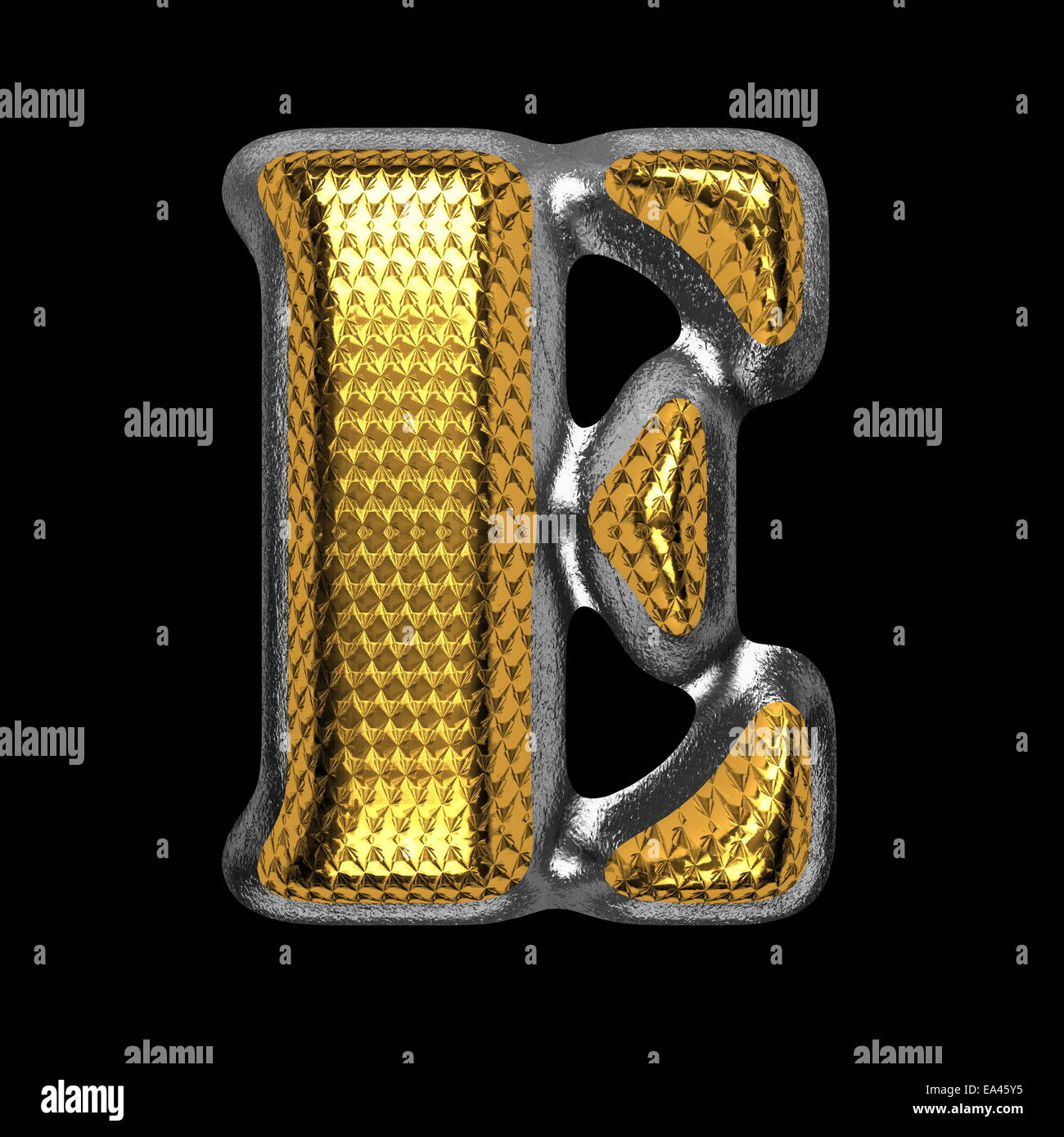 silver and golden figure Stock Photo - Alamy