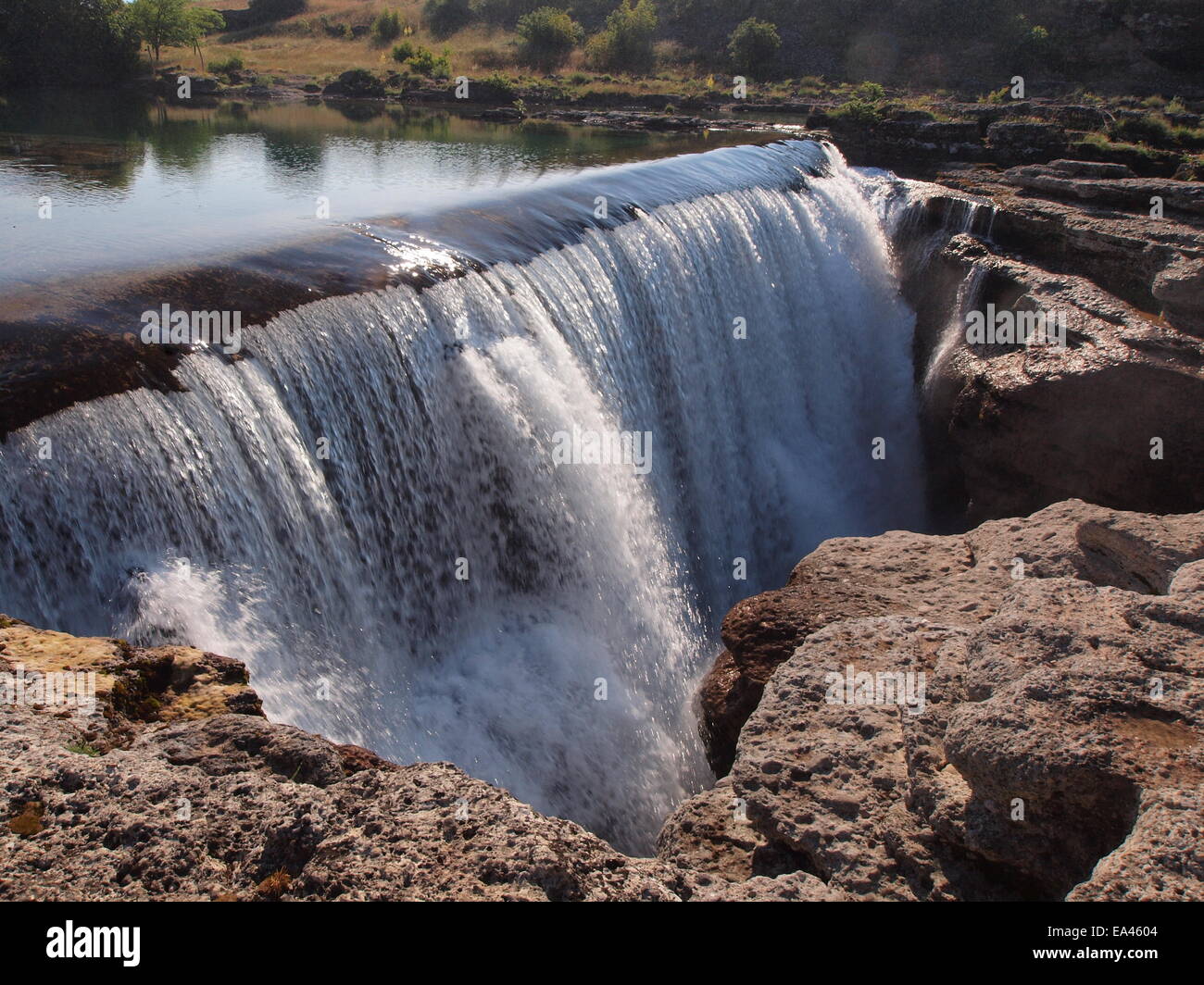 Cijevna waterfall near Podgorica in Crna Stock Photo - Alamy