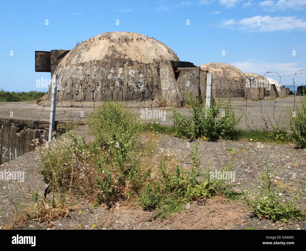 Albania bunker hi-res stock photography and images - Alamy