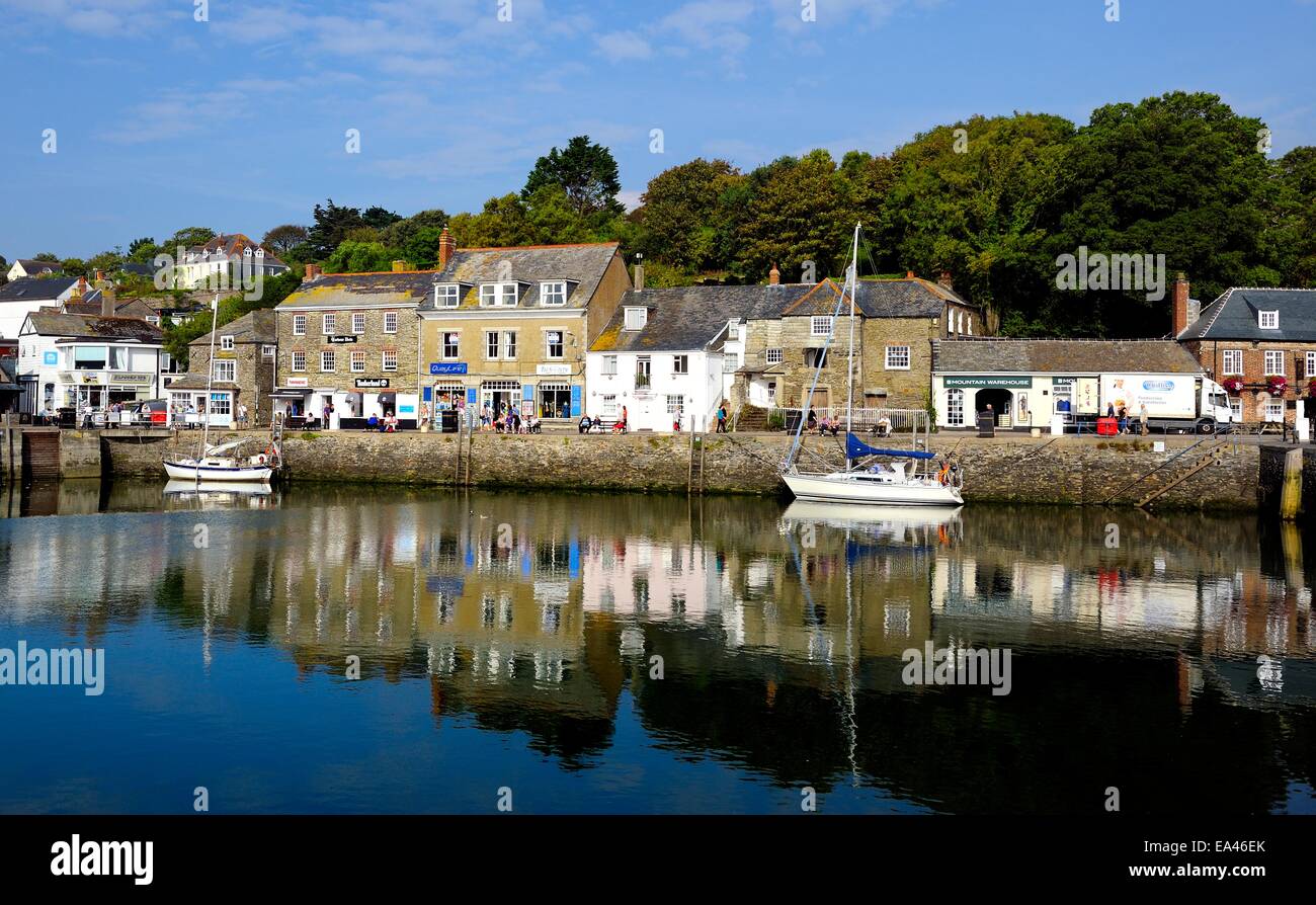 Padstow harbour, Cornwall, Britain, UK Stock Photo - Alamy