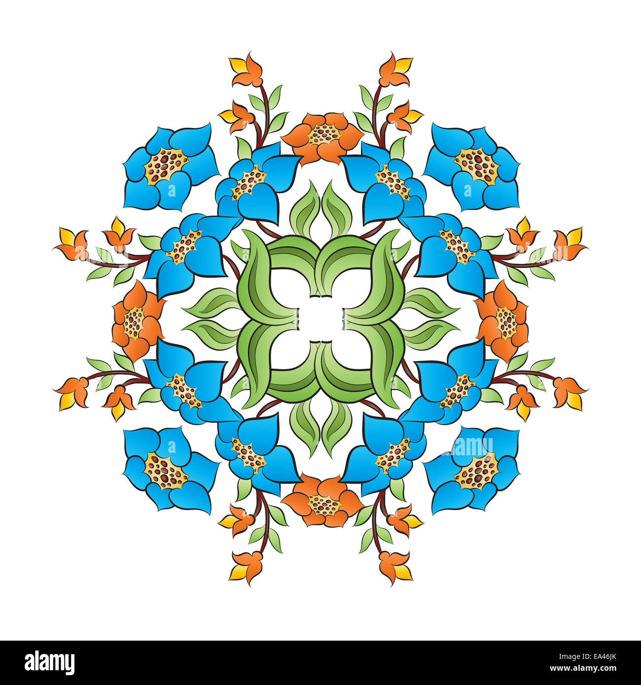 Ottoman motifs design series with forty-seven Stock Photo - Alamy