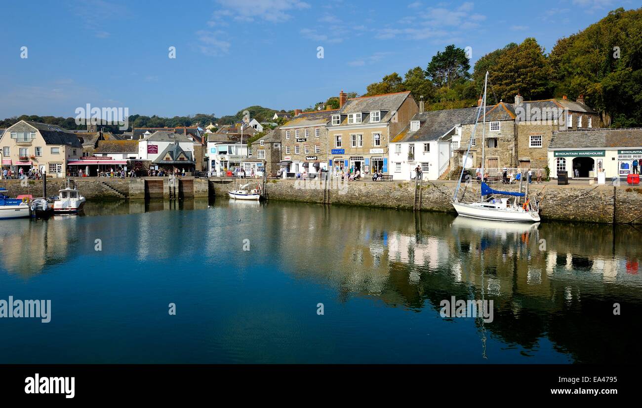 Padstow harbour, Cornwall, England,Britain, UK Stock Photo - Alamy