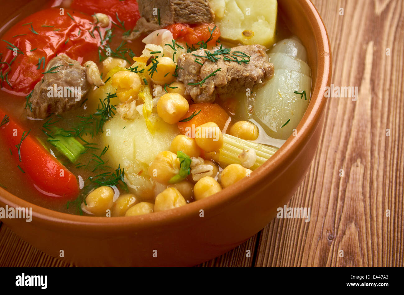 Bozbash soup hi-res stock photography and images - Alamy