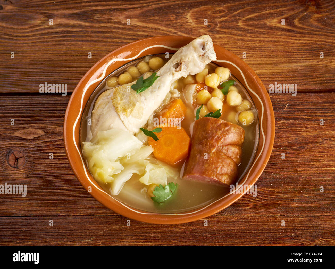 Cocido Madrilene Stew Stock Photo - Alamy