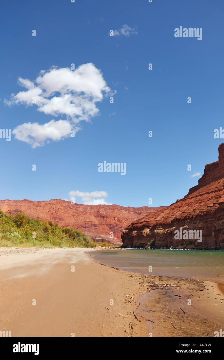 The sandy beach Stock Photo - Alamy