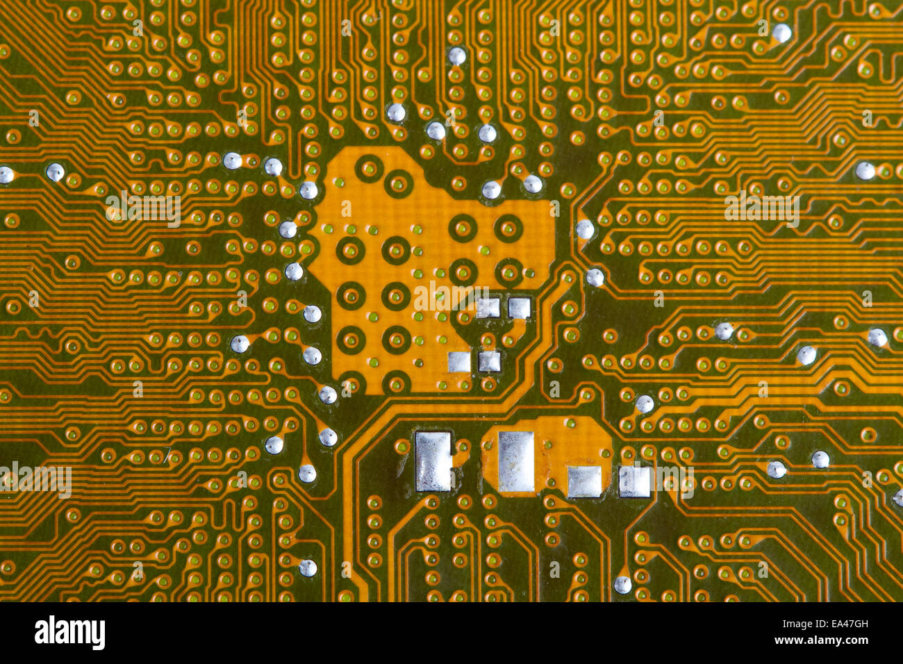 Mother board circuit Stock Photo - Alamy
