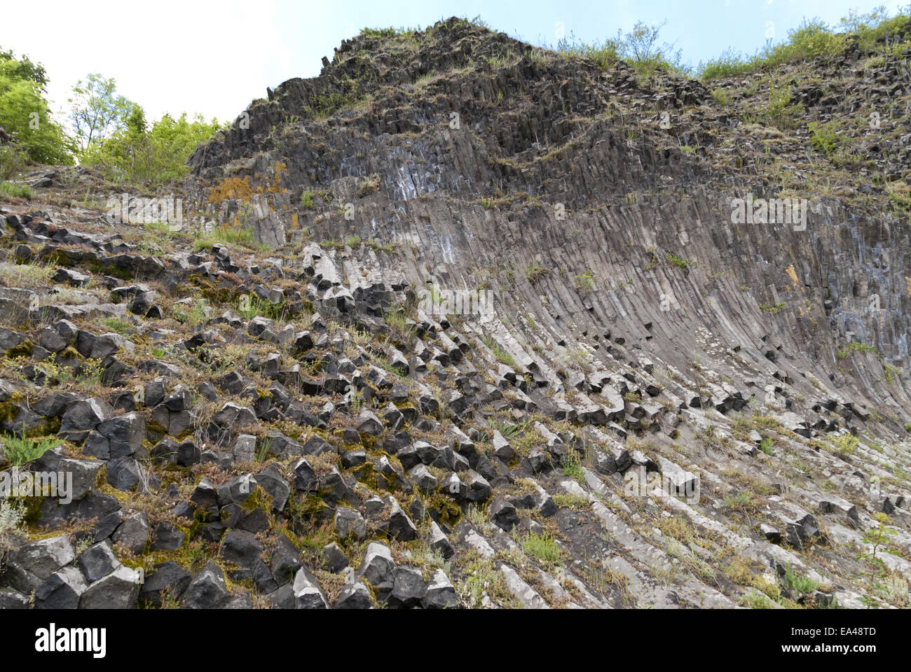 Volcano Parkstein in Germany Stock Photo - Alamy