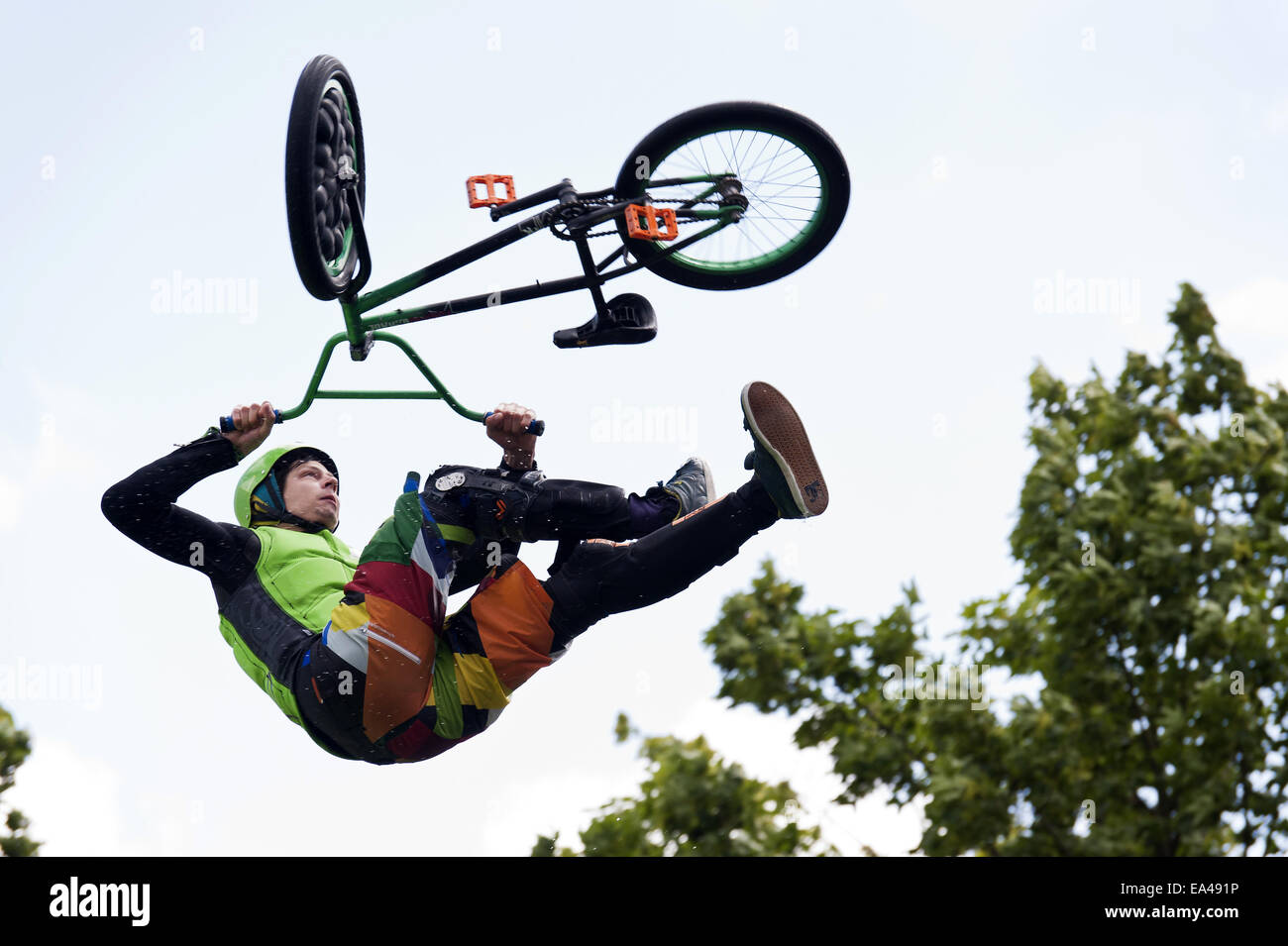 Ocean Jump World Cup 2014 in Kiel, Germany Stock Photo - Alamy