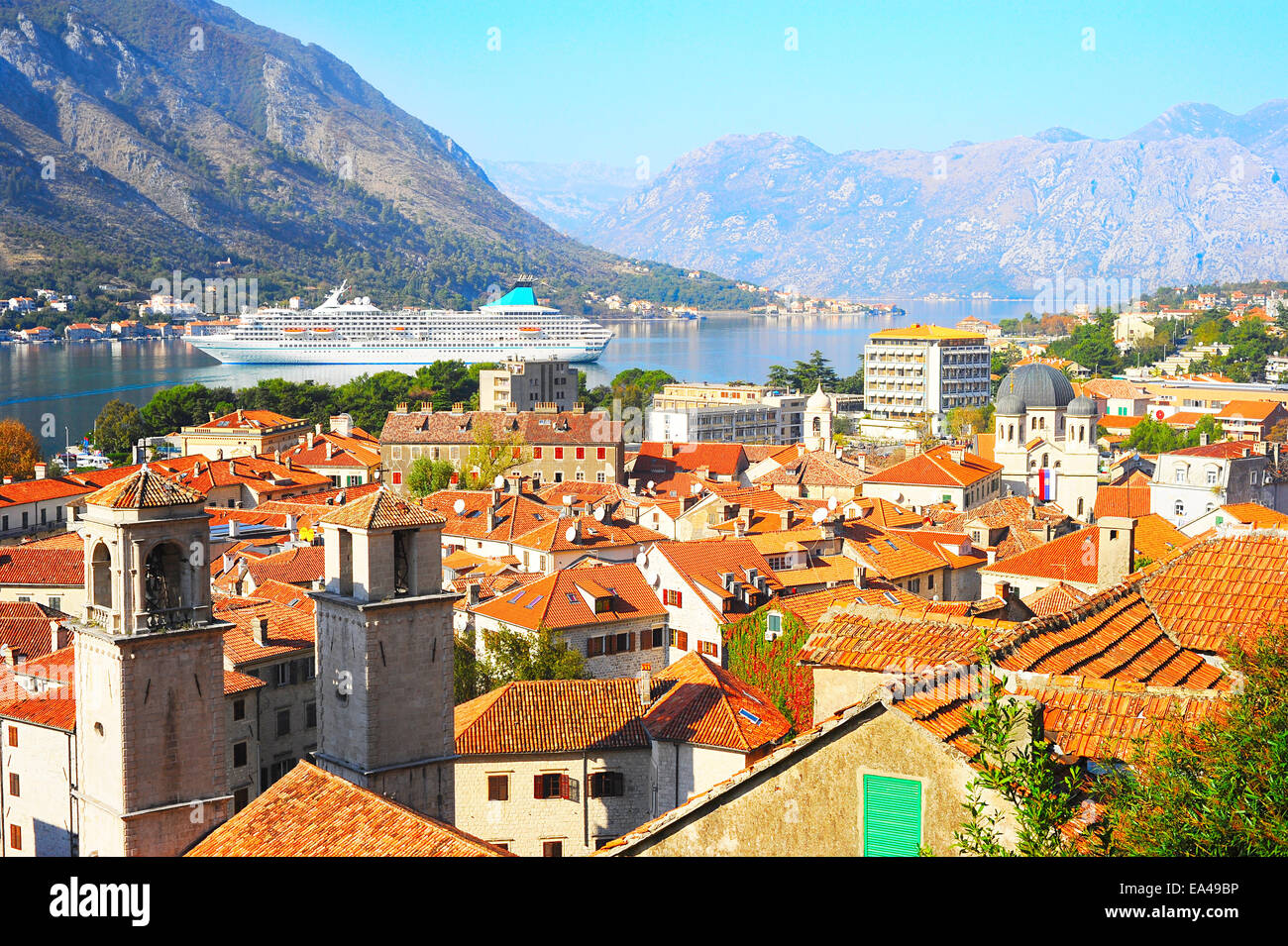 Kotor Skyline Montenegro High Resolution Stock Photography and Images ...