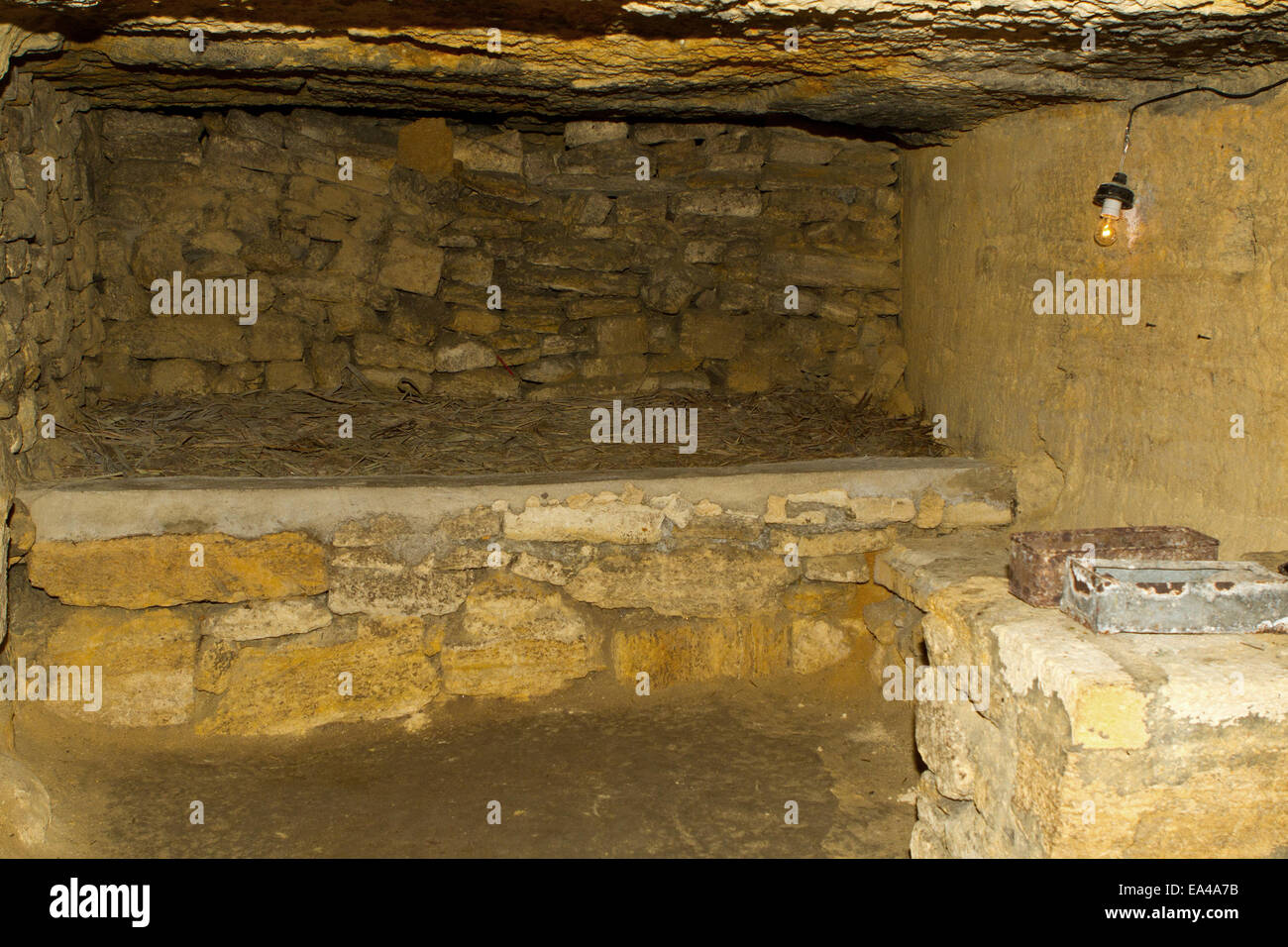 Old Catacombs Odessa Stock Photo - Alamy