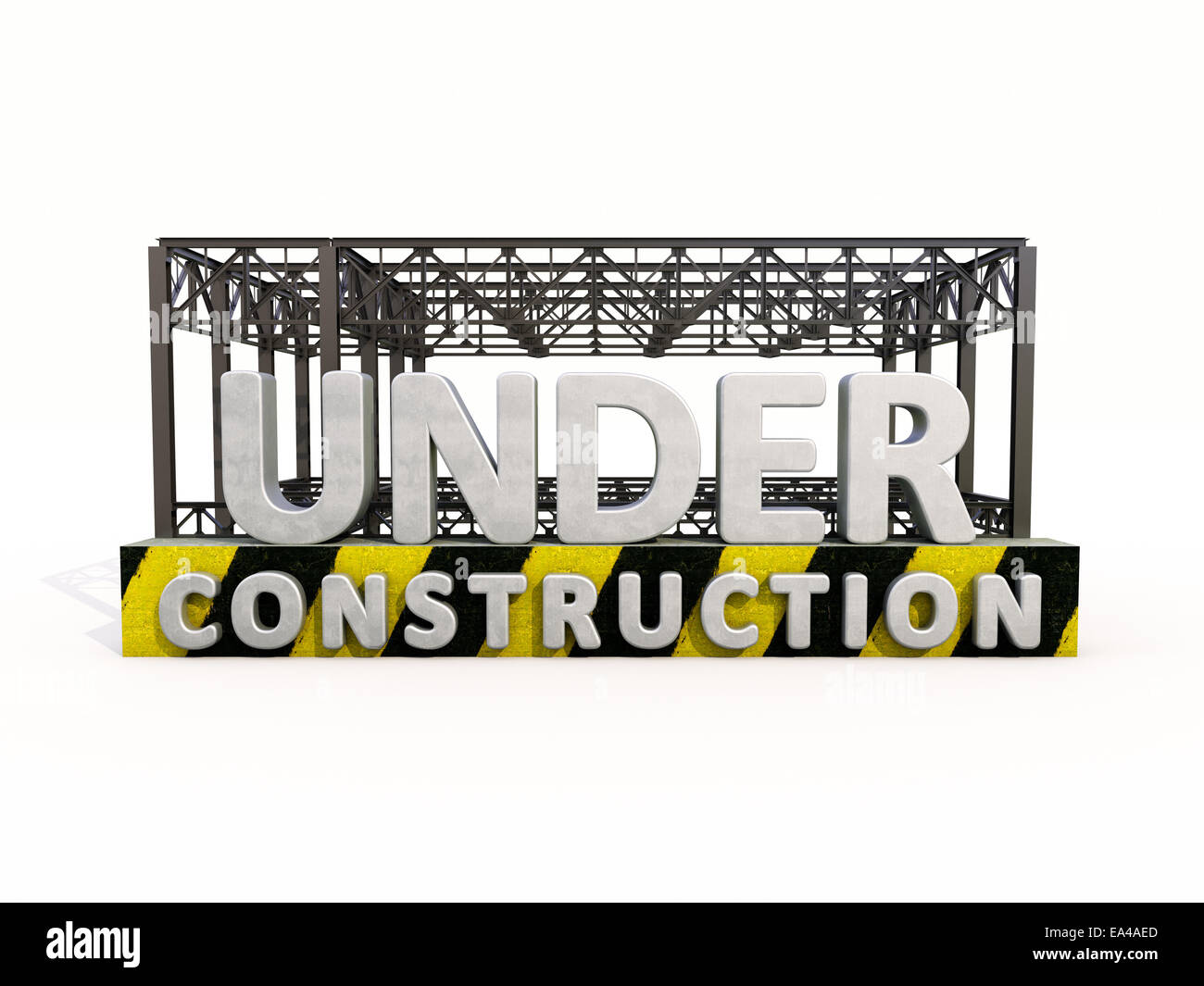 Under renovation Cut Out Stock Images & Pictures - Alamy