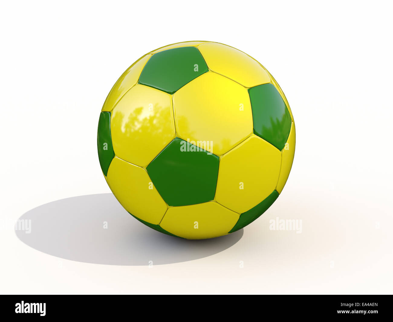 Brazilian football ball Cut Out Stock Images & Pictures - Alamy