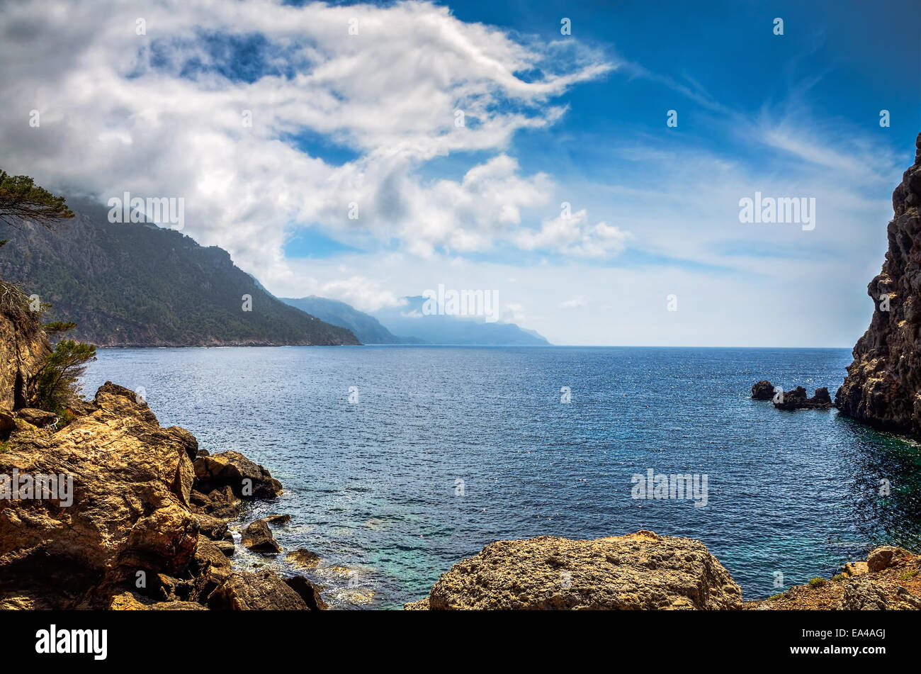 Sa Foradada in Mallorca Stock Photo - Alamy