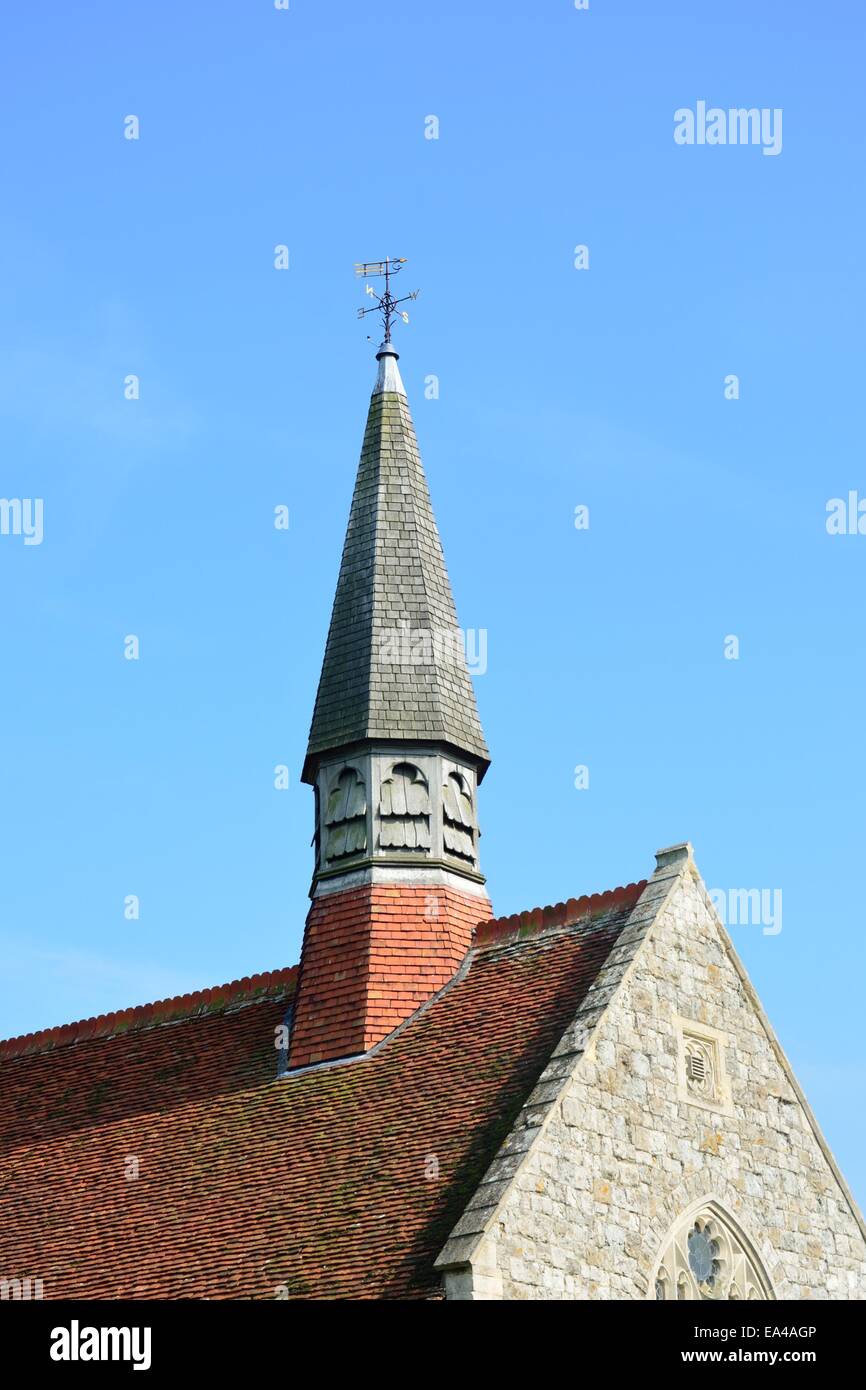 church tower and roof Stock Photo - Alamy