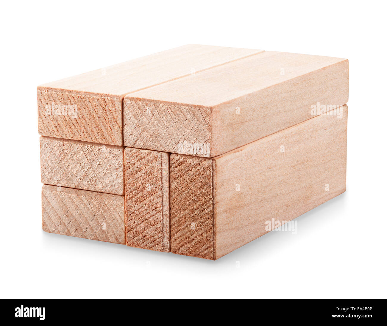 Pile stack stacked planks Cut Out Stock Images & Pictures - Alamy