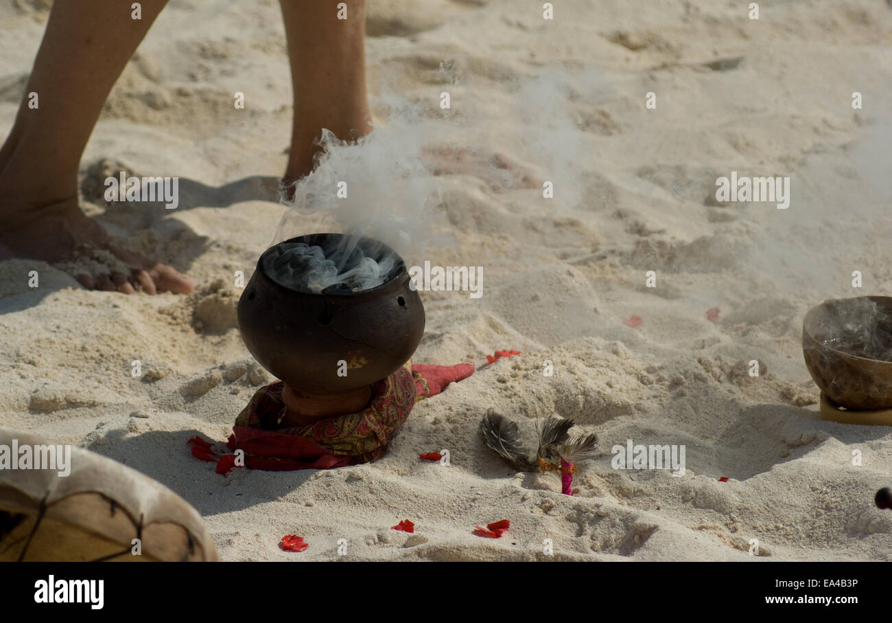 Symbolic Wedding Ceremony Stock Photo - Alamy